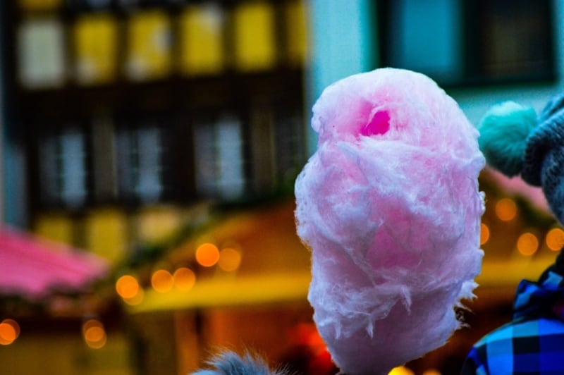 How To Make Cotton Candy At Home Without Machine Candy On Top